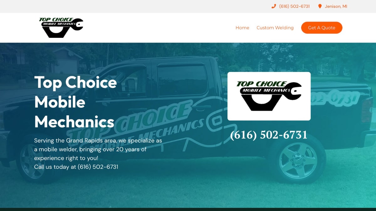 Top Choice Mobile Mechanics - Mobile Welding & Repair Service